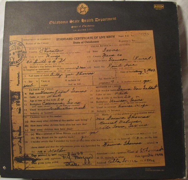 B.J. Thomas - Billy Joe Thomas - Petesmusic UK Online Record Shop